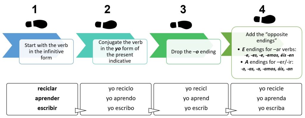 Formation of Verbs in the Subjunctive Mood – Page 2 – ¡Todos unidos ...