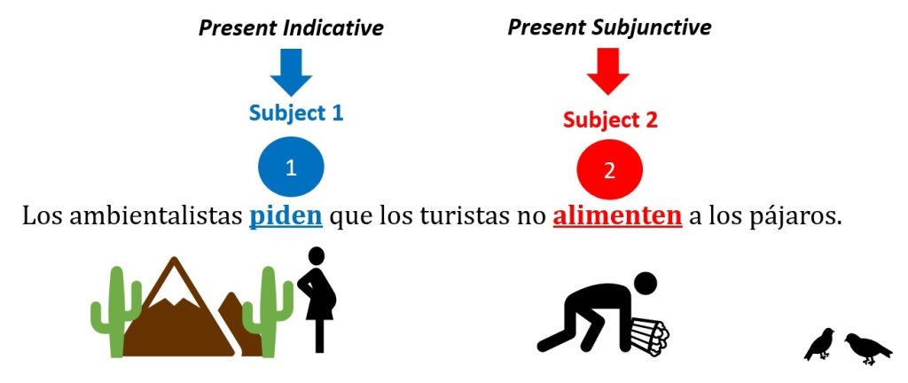 Use of the Present Subjunctive with verbs and expressions of will and ...